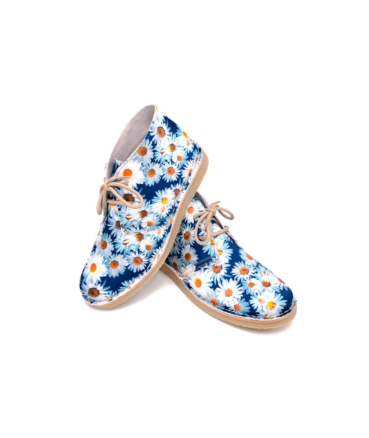 Women desert boots DAISY model - exclusive print boots