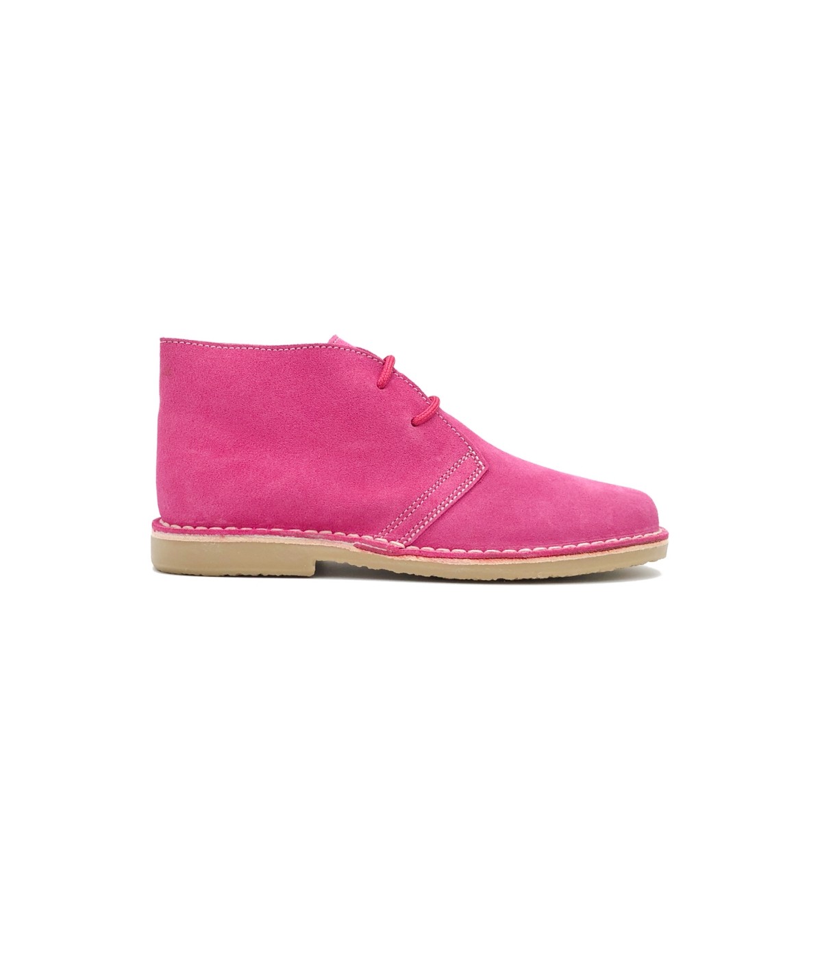 Botas safari de color fucsia para mujeres. Hechas con gran calidad.