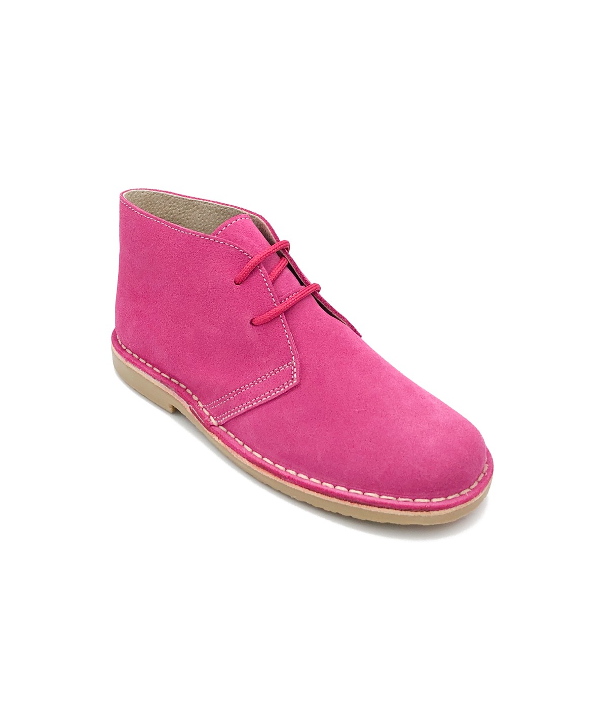 Botas safari de color fucsia para mujeres. Hechas con gran calidad.