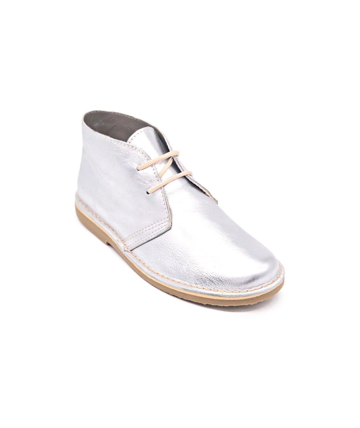 Botas safari "Estelar" color plata. Muestra tu personalidad sin límite