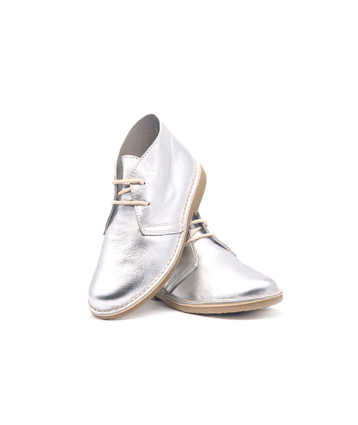 Botas safari "Estelar" color plata. Muestra tu personalidad sin límite