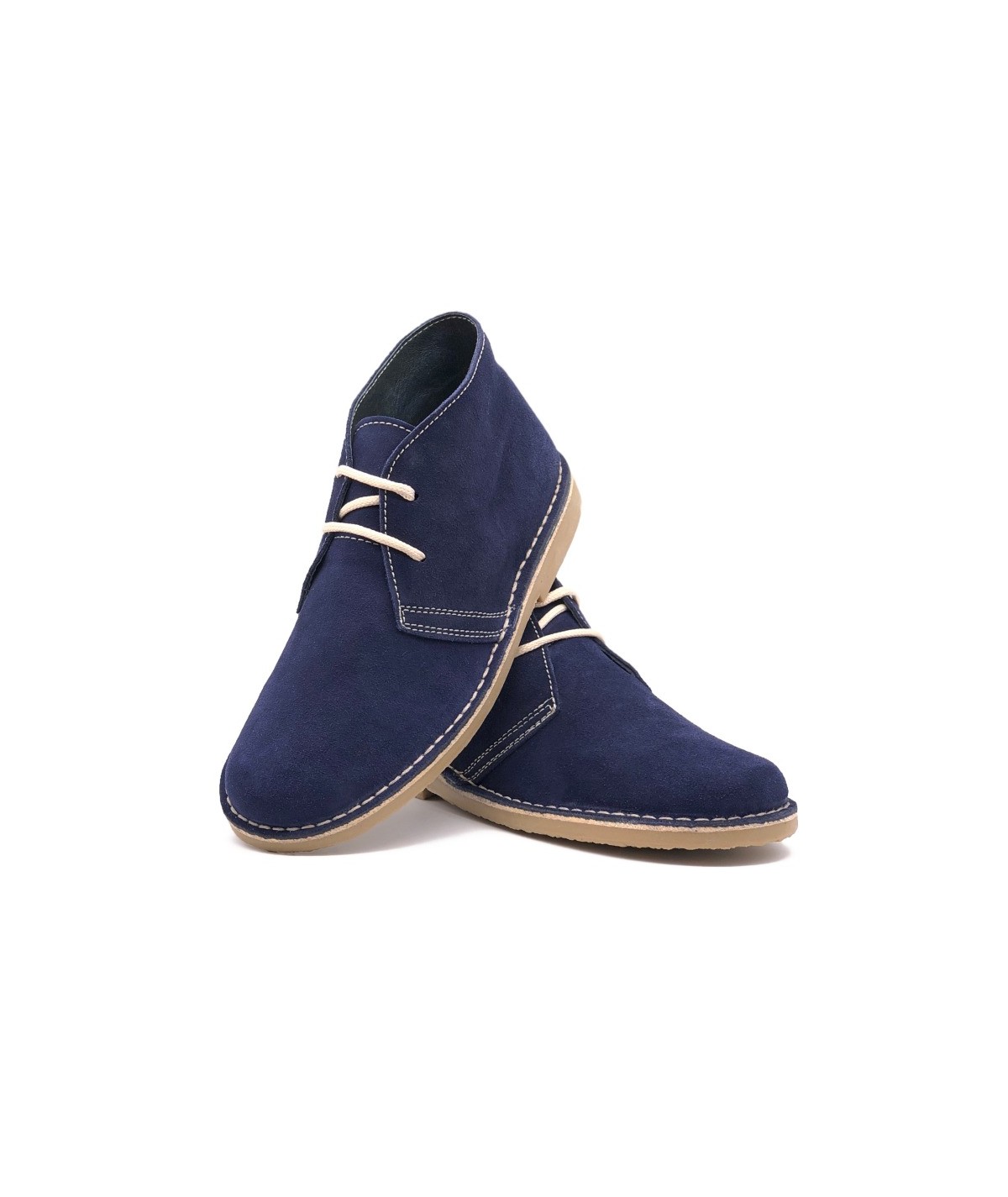 Navy blue Desert Boots for women. Special editions only for you.